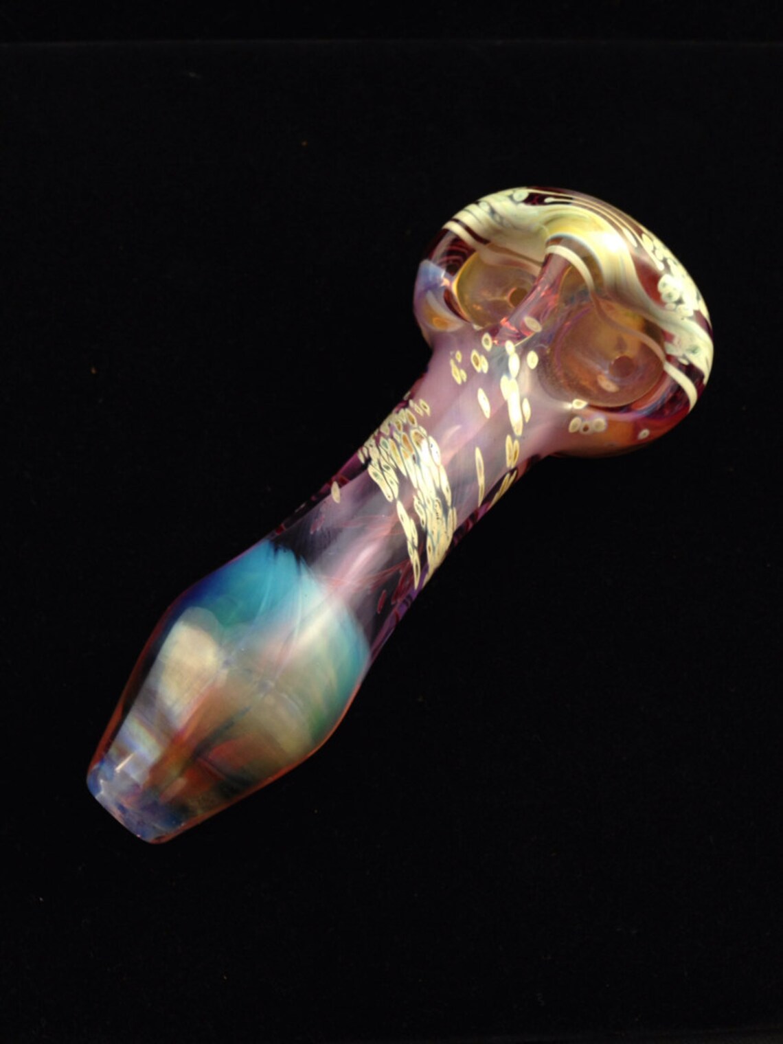 Purple Color Changing Double Bowl Pipe - Etsy