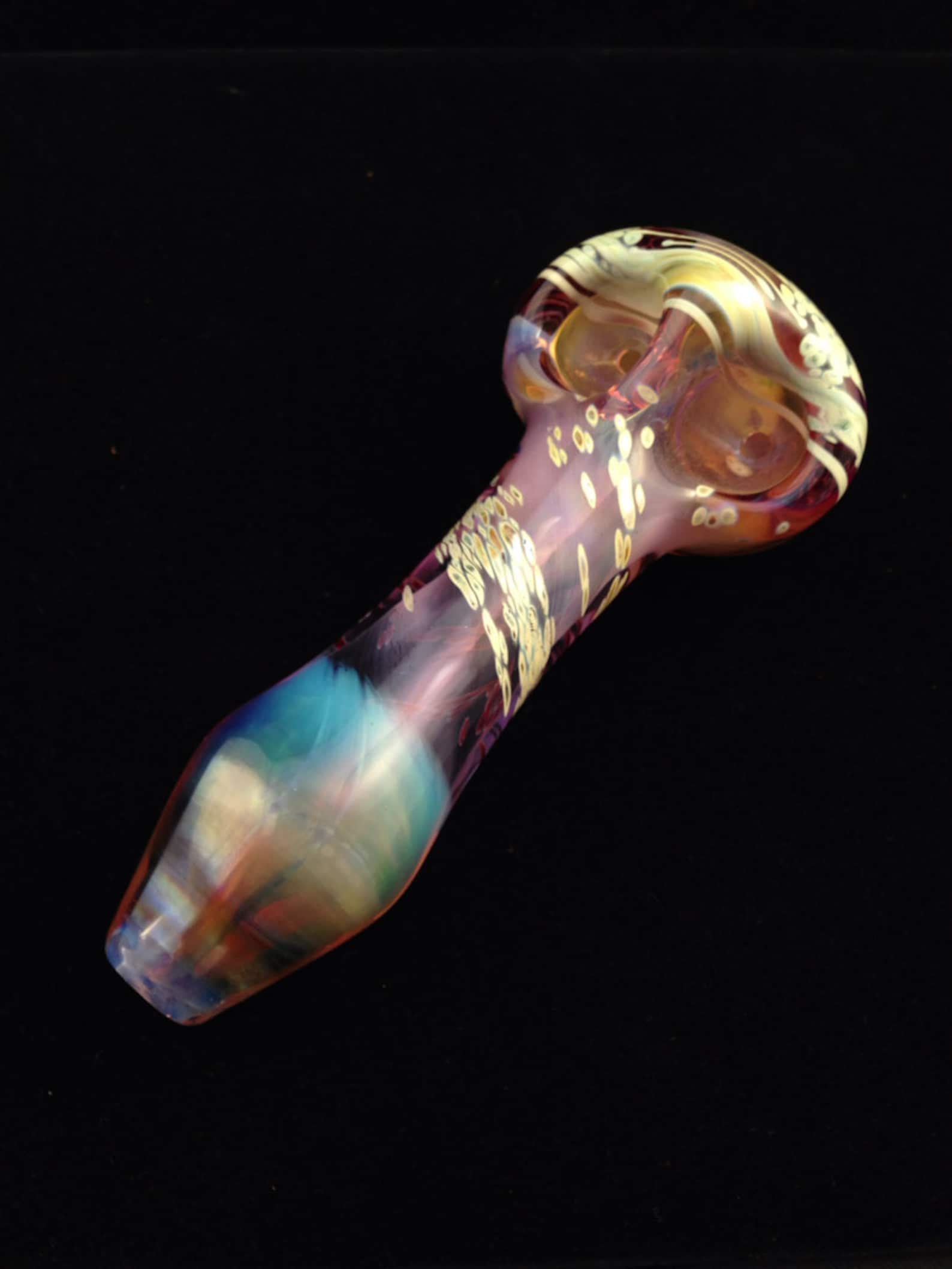 Purple Color Changing Double Bowl Pipe - Etsy