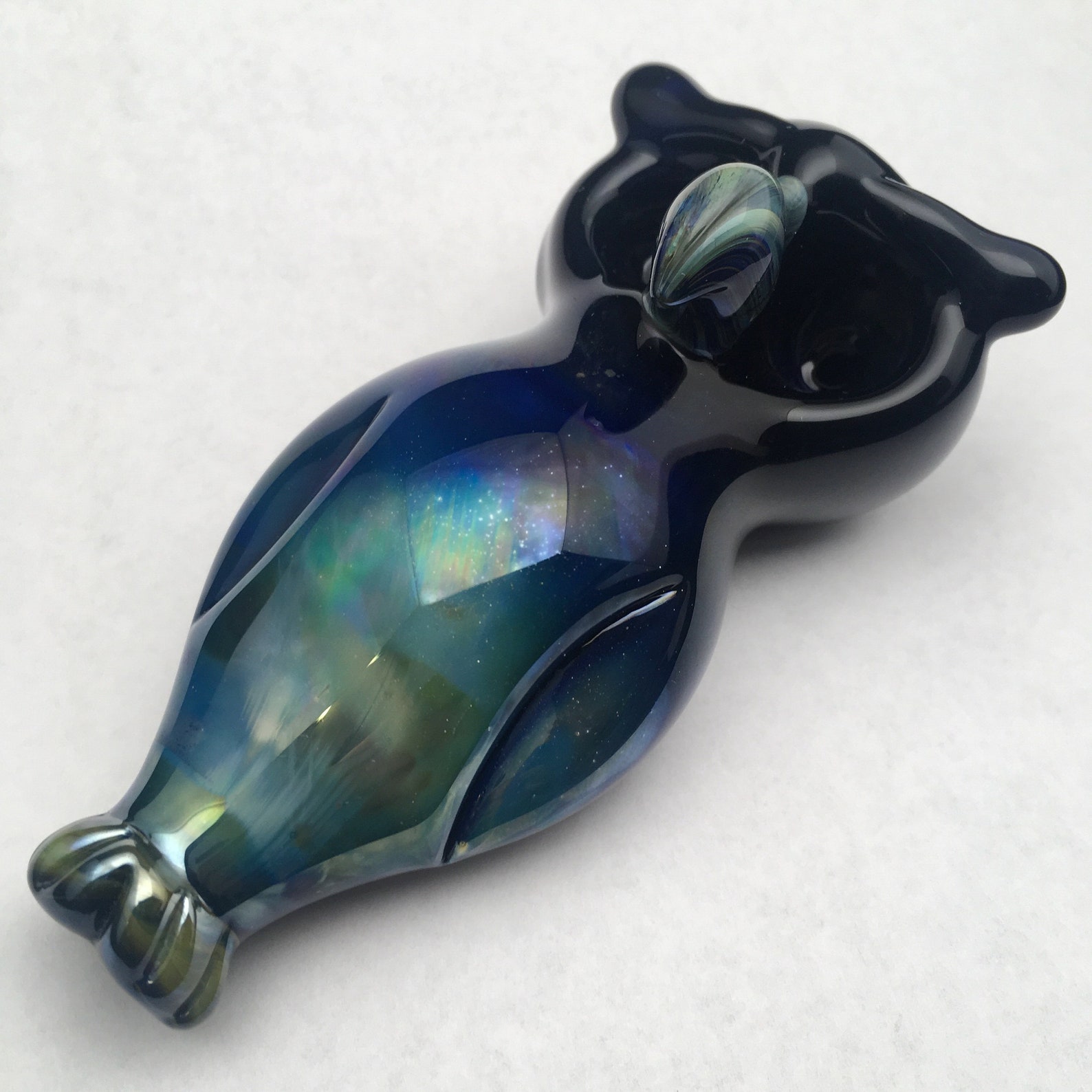 Owl Double Bowl Pipe - Etsy