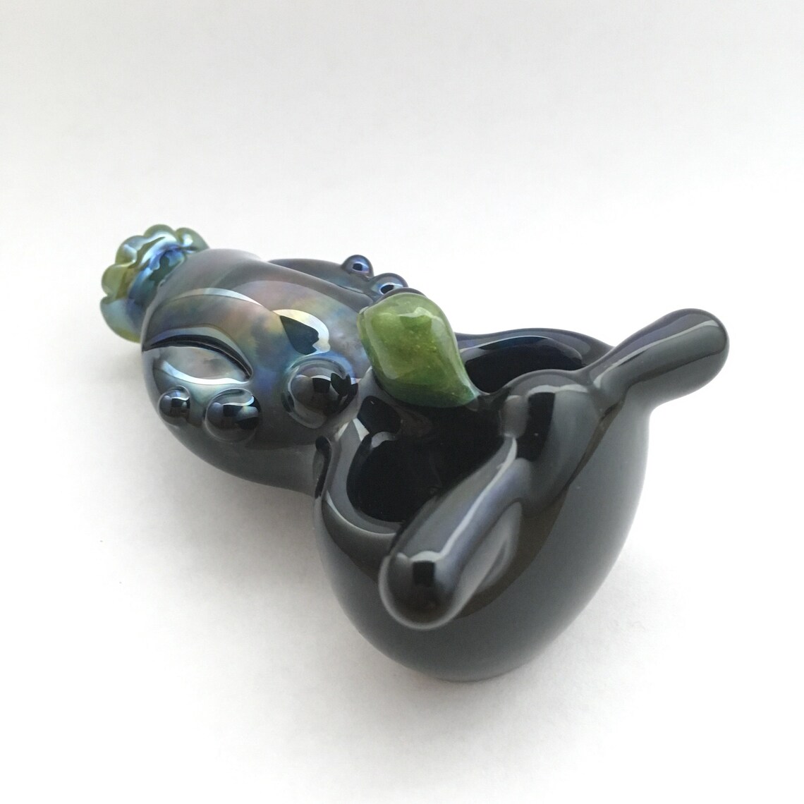 Owl Double Bowl Galaxy Pipe - Etsy