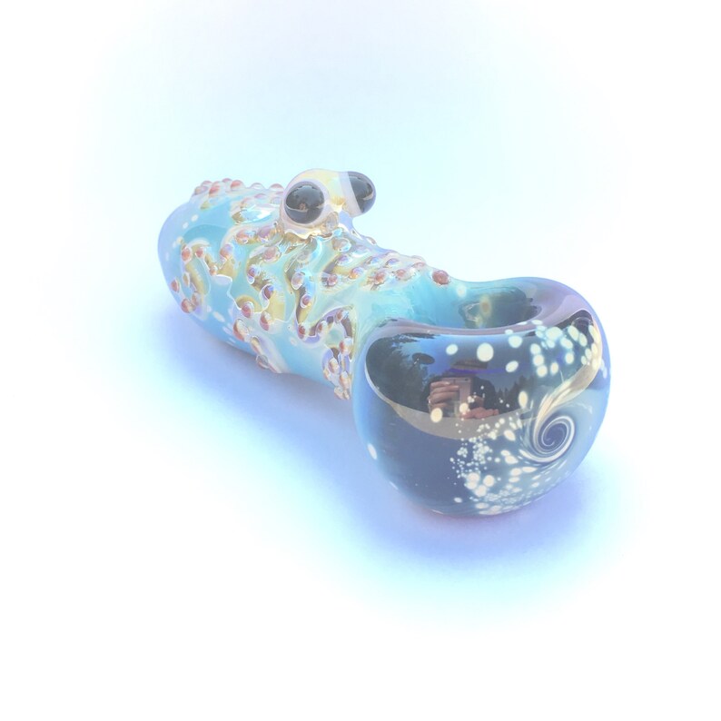 Octopus Critter Hand Blown Glass Pipe - Etsy
