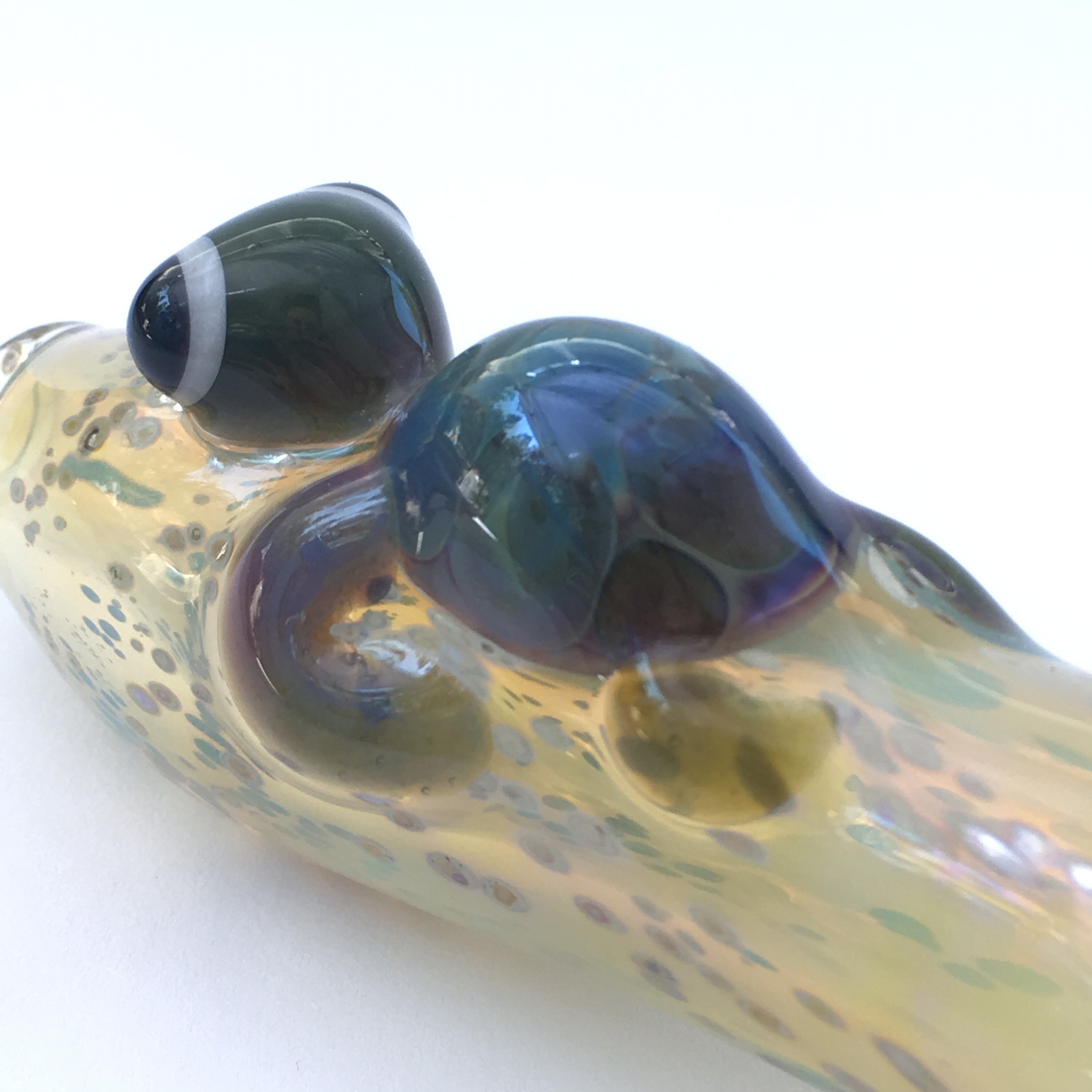 Turtle Critter Hand Blown Glass Pipe || Color Changing Pipe || Ocean ...