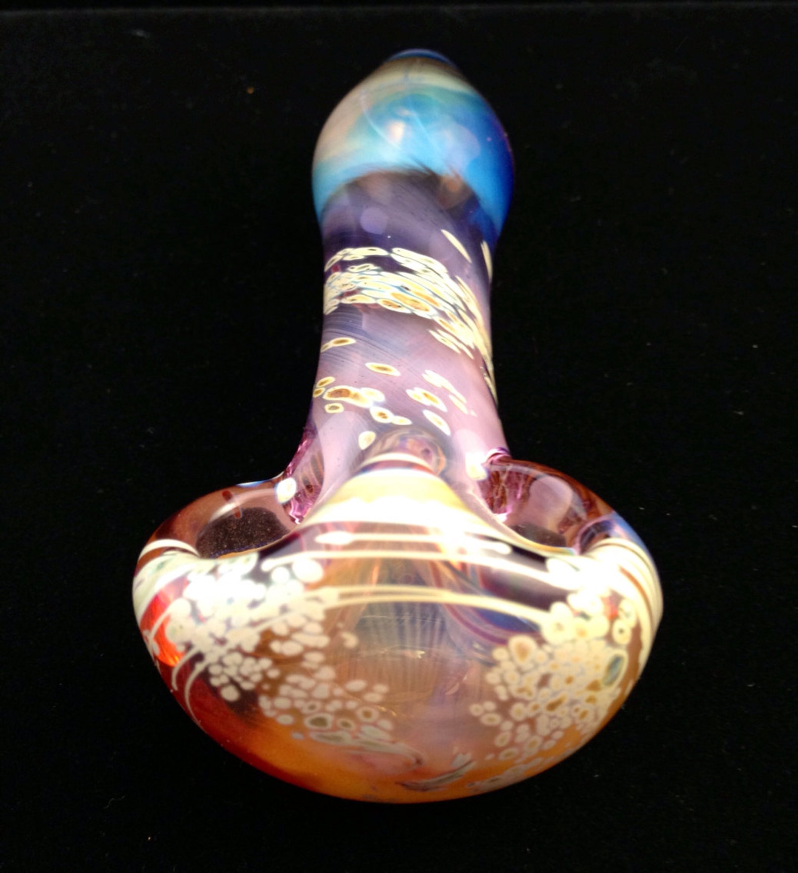 Purple Color Changing Double Bowl Pipe - Etsy