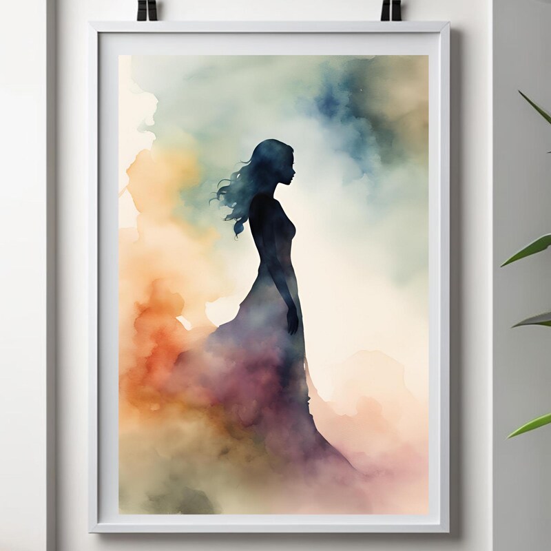Abstract Female Figure - Etsy