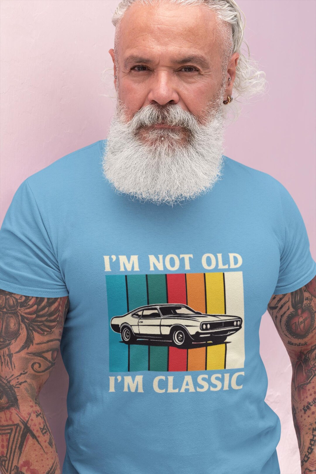 Classic Car Enthusiast Tee: Retro Auto Apparel, Unisex Softstyle T ...