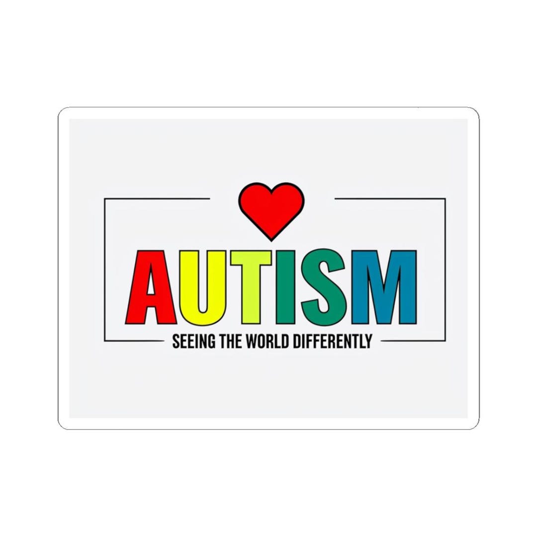 Colorful Autism Awareness Kiss-cut Stickers, Support, Awareness, Gifts ...