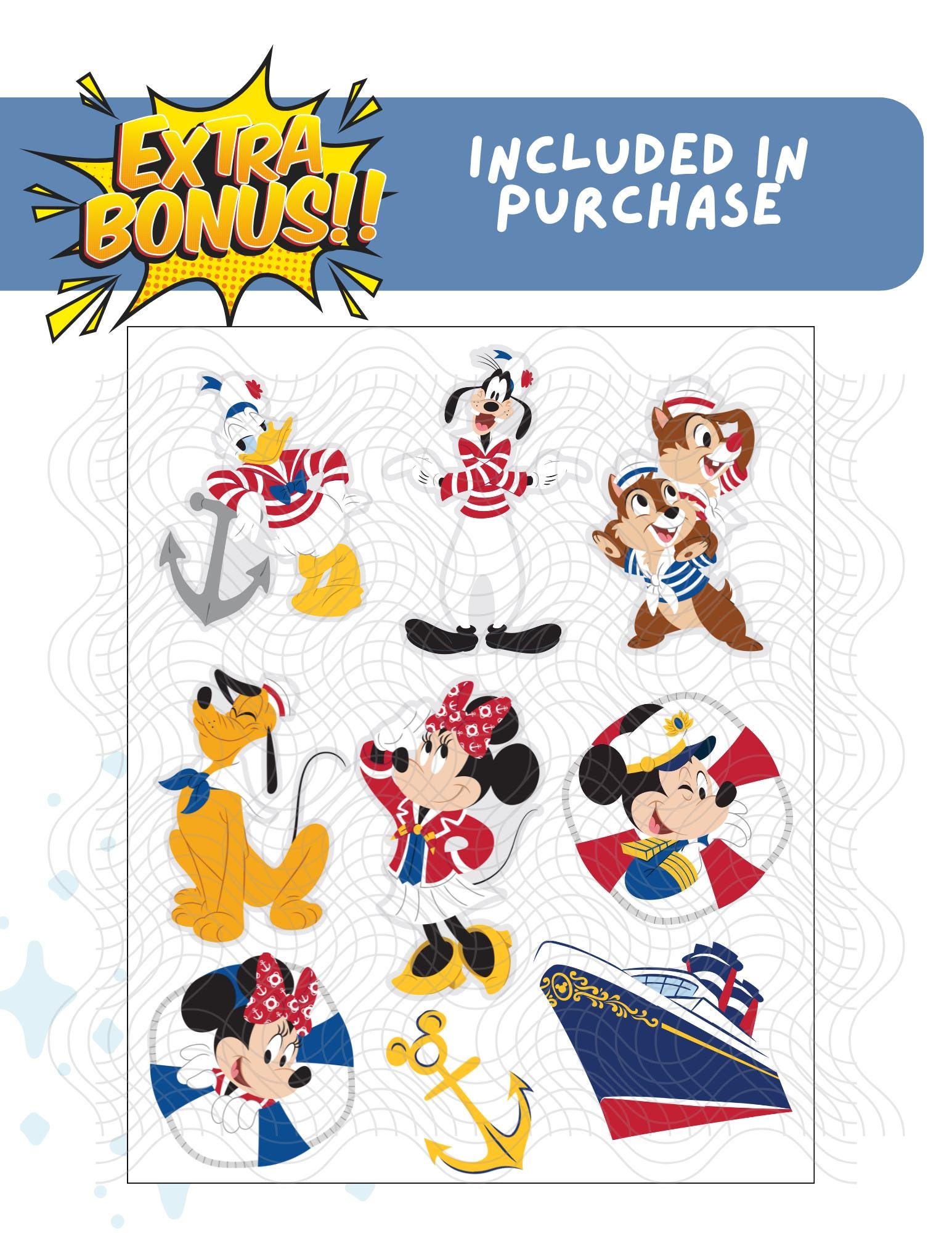 Disney Cruise Gift Tags | Fish Extender, Pixie Dust (canva Template) - Etsy