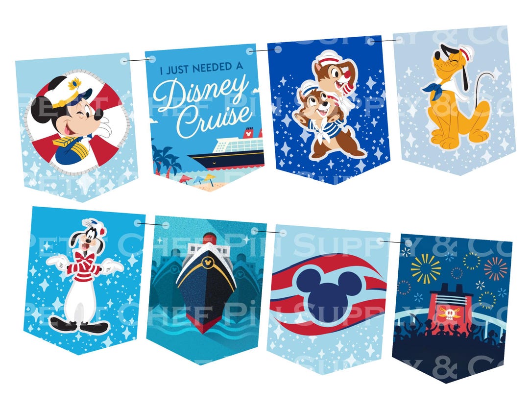 Disney Cruise Stateroom Banners | DCL Decor (printable, Instant ...