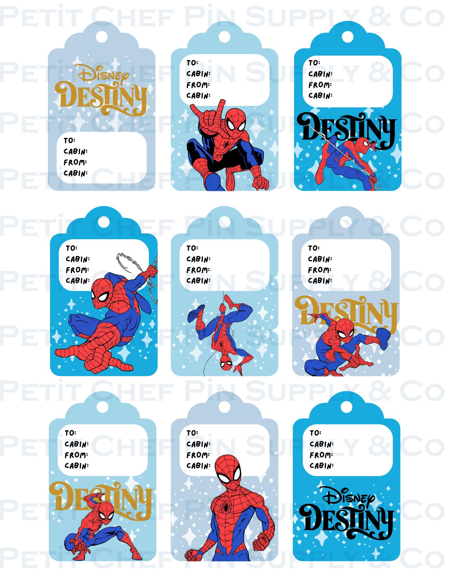 Disney Cruise Fish Extender Gift Tags | 8 Ships, 72 Designs ...