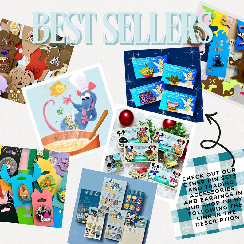 Disney Pin Display Cards | Collectible Pin Backers (pack of 10) - Etsy