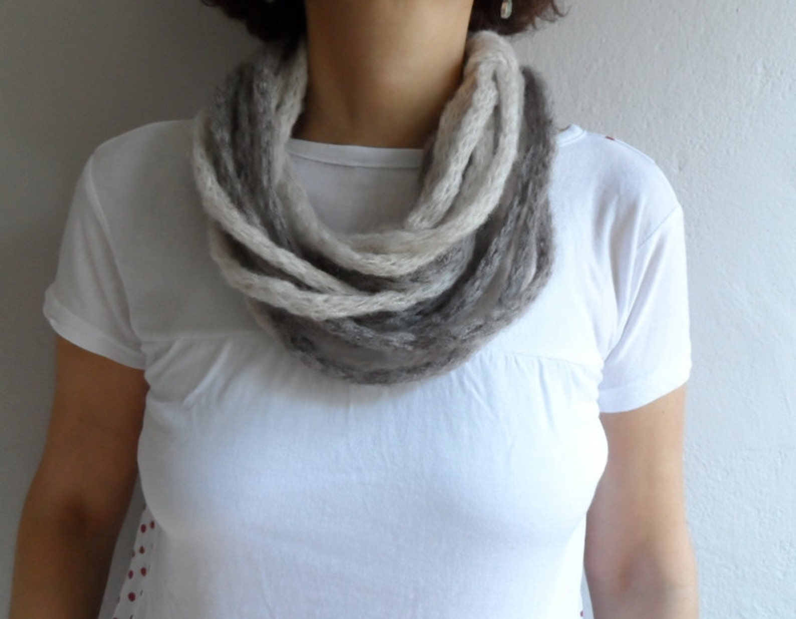 Infinity Scarf Loop Scarf Circle Scarf Loop Cowl - Etsy