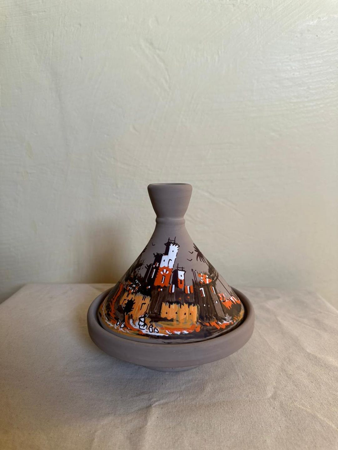 Moroccan Tagine for Decoration , Moroccan Pottery Hand Made Hand ...
