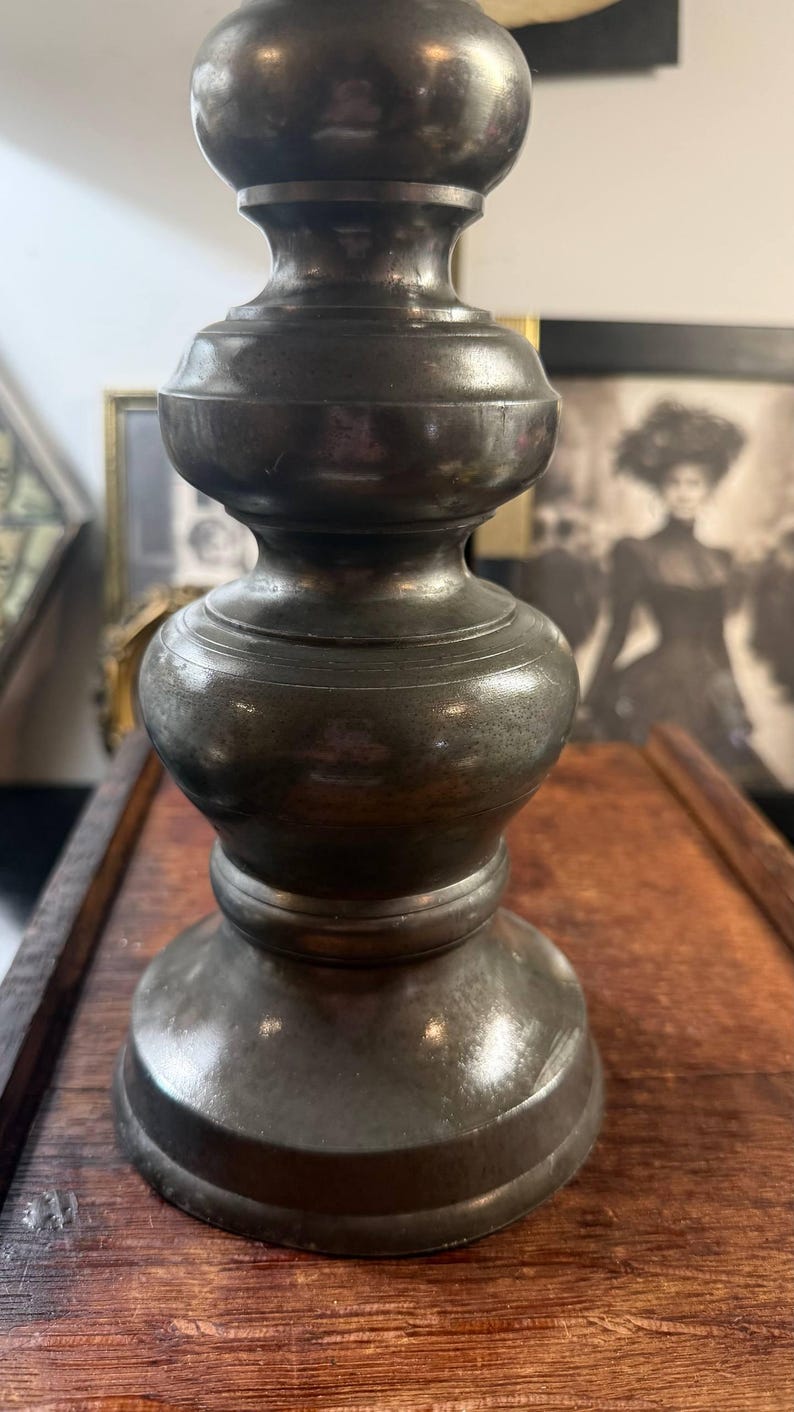 Tall Metal Candlesticks Pair 18 Inch Gothic Dark Academia Sculptural ...