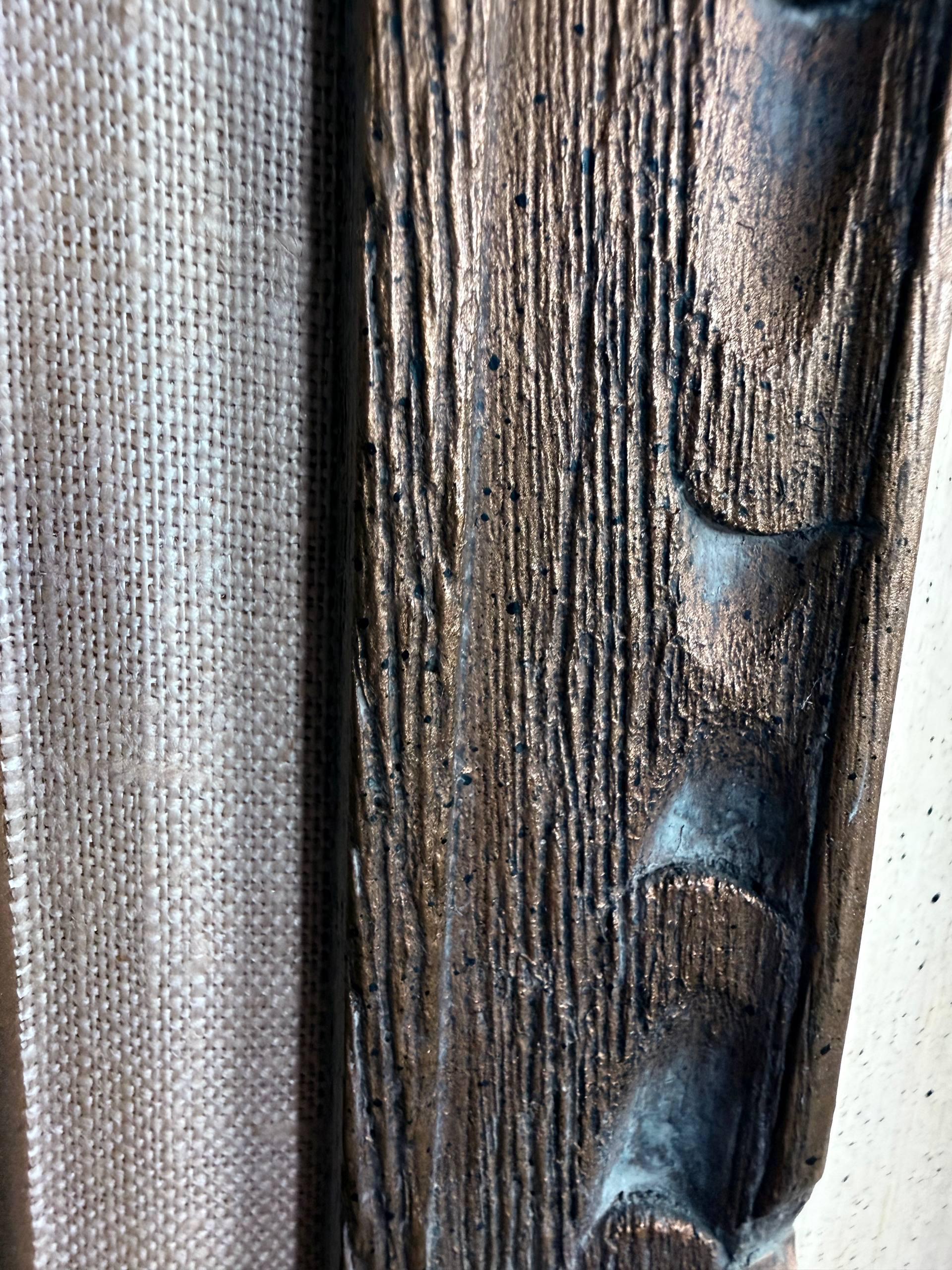 Vintage French Style Wooden Frame With Linen Liner, European Wall Decor ...