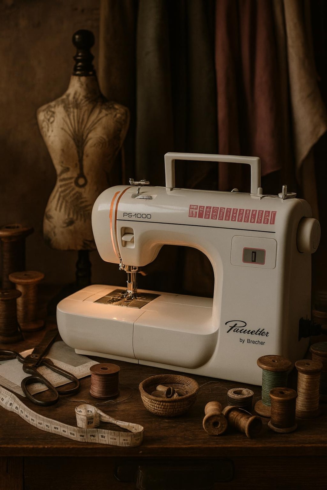 Vintage Brother Pacesetter PS-1000 Sewing Machine: Tested & Working - Etsy
