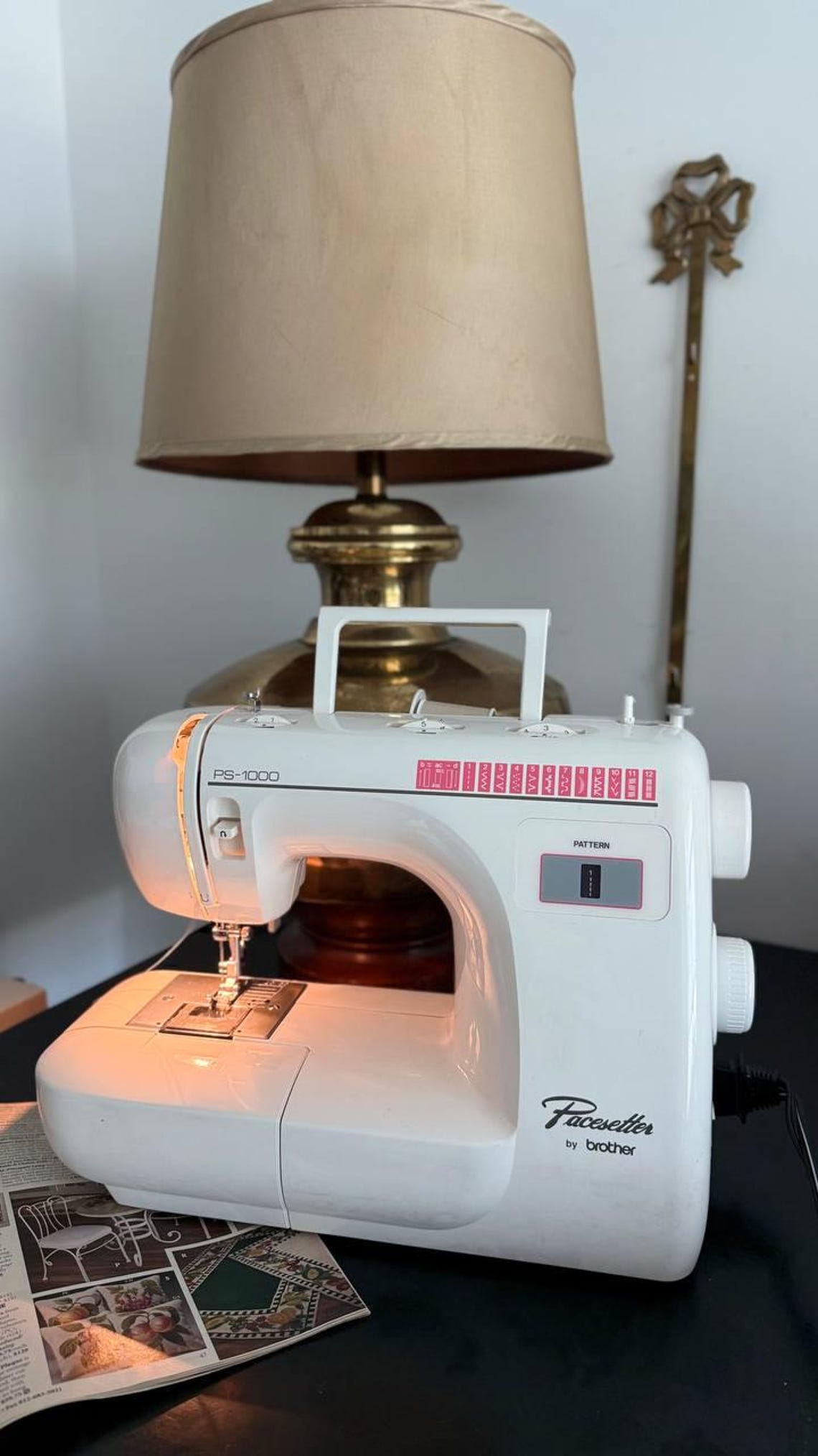 Vintage Brother Pacesetter PS-1000 Sewing Machine: Tested & Working - Etsy