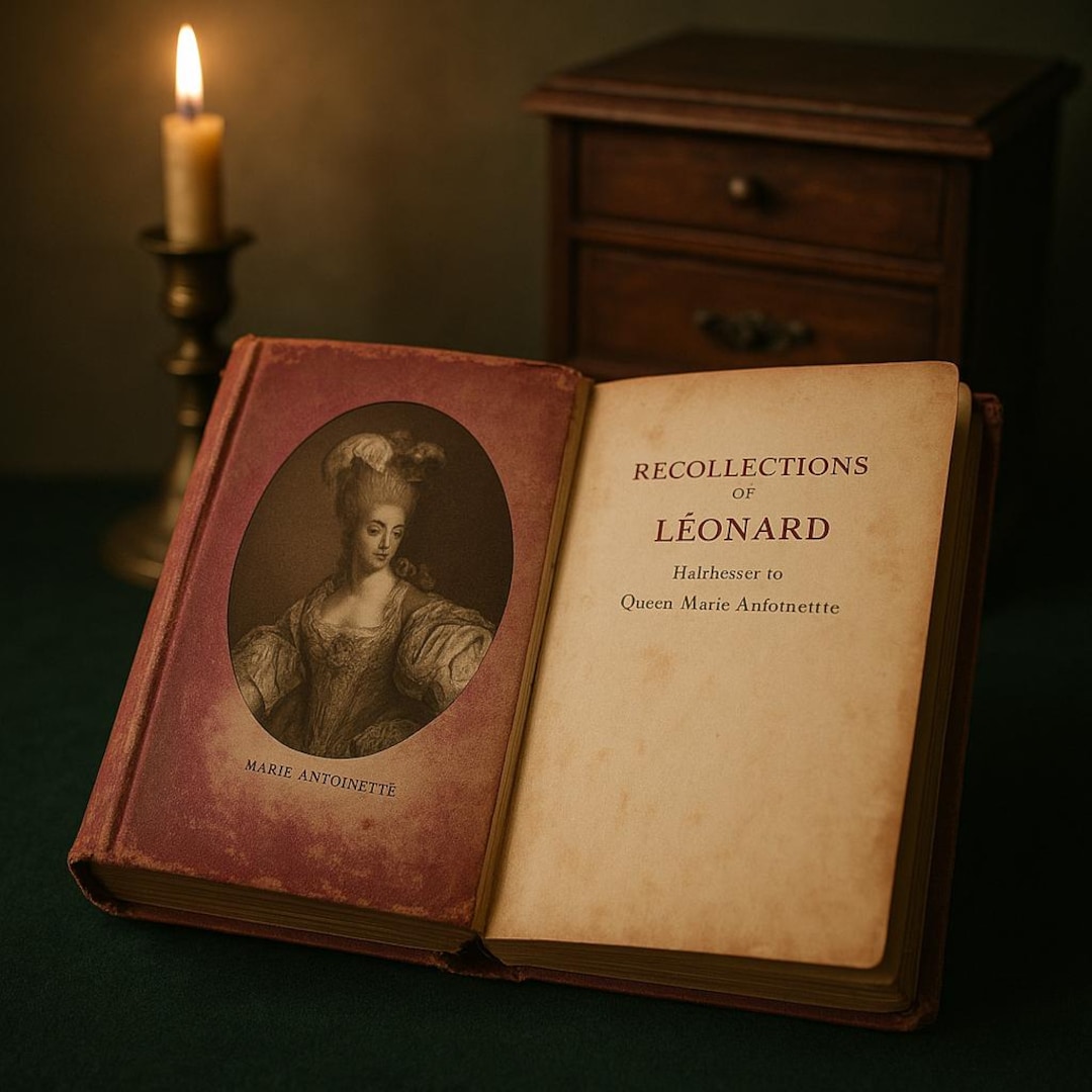 Antique 1909 Book Recollections of Leonard Marie Antoinette Versailles ...