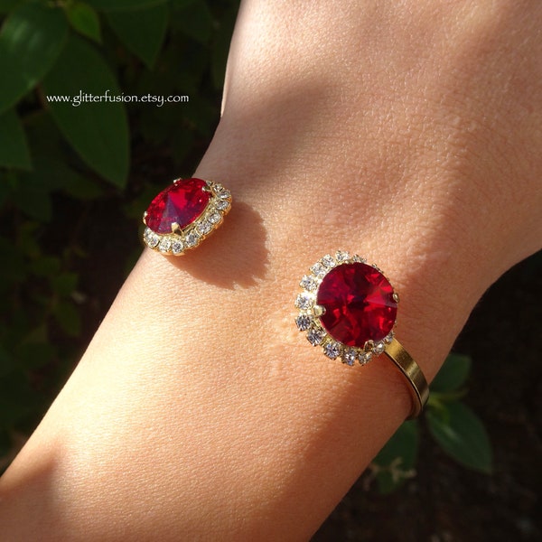 Ruby Red Glitter - Etsy