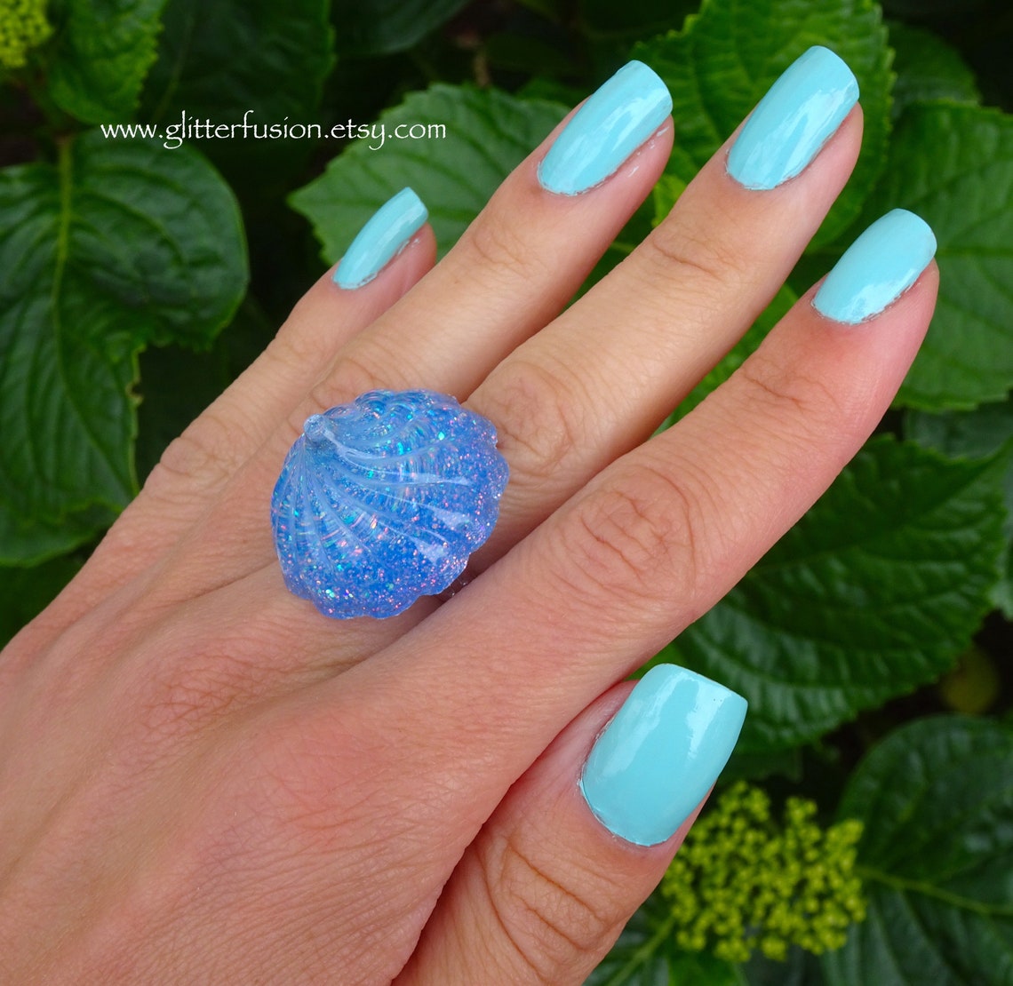 NEW Iridescent Periwinkle Ice Cream Cone Swirl Resin - Etsy