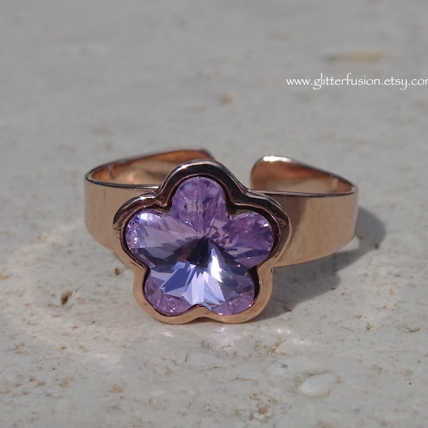 Light Purple Ring - Etsy