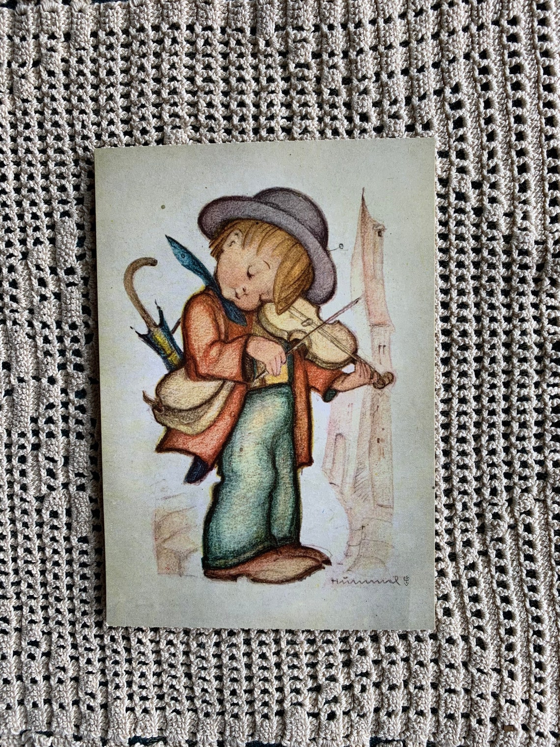 Set of 3 Vintage Hummel Postcards - Etsy