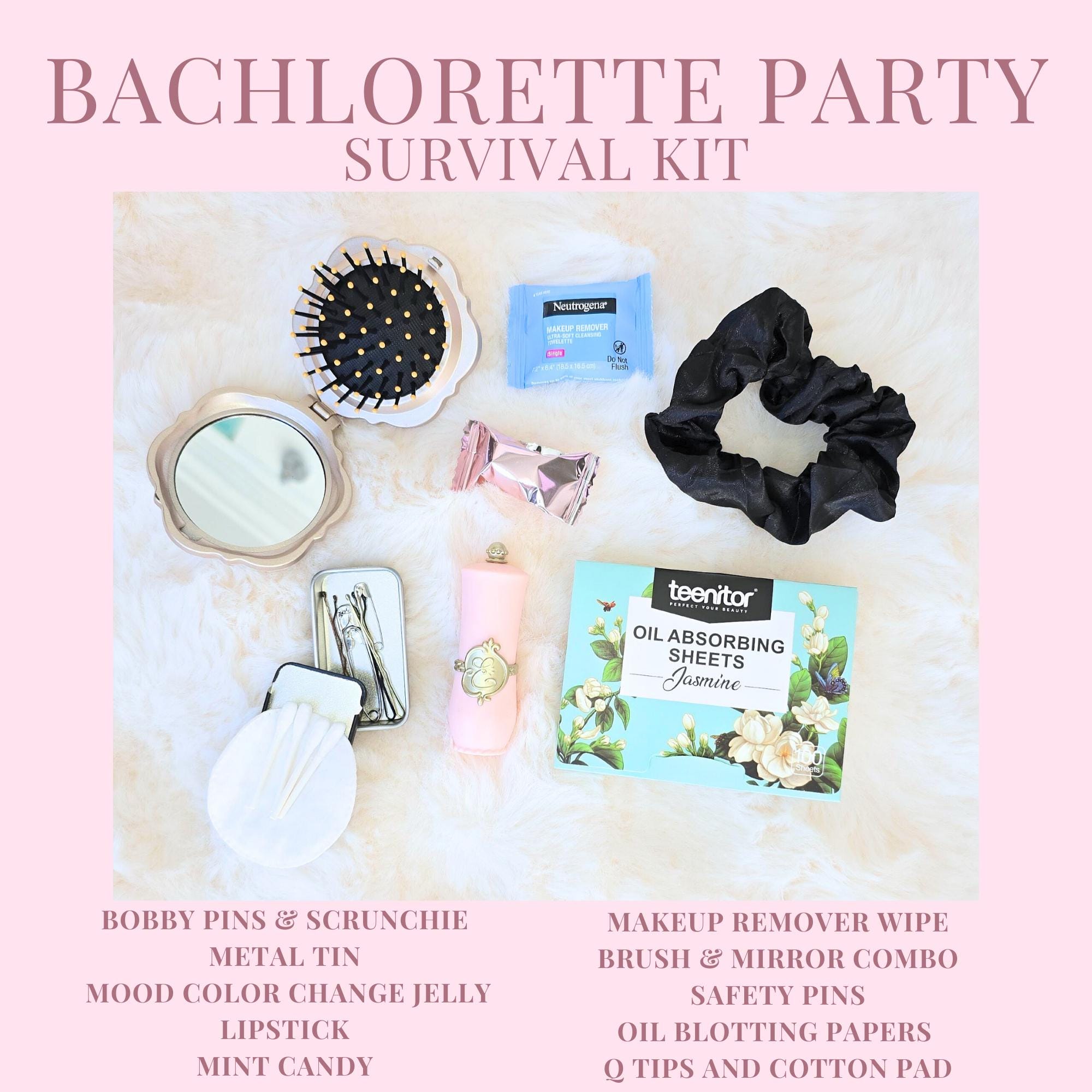 Bachelorette Party Kit Girls Night Kit Hangover Kit Bride Squad Kit ...
