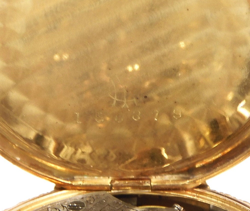 Antique Art Deco Vintage Waltham 14K Yellow Gold Hunting Case - Etsy UK