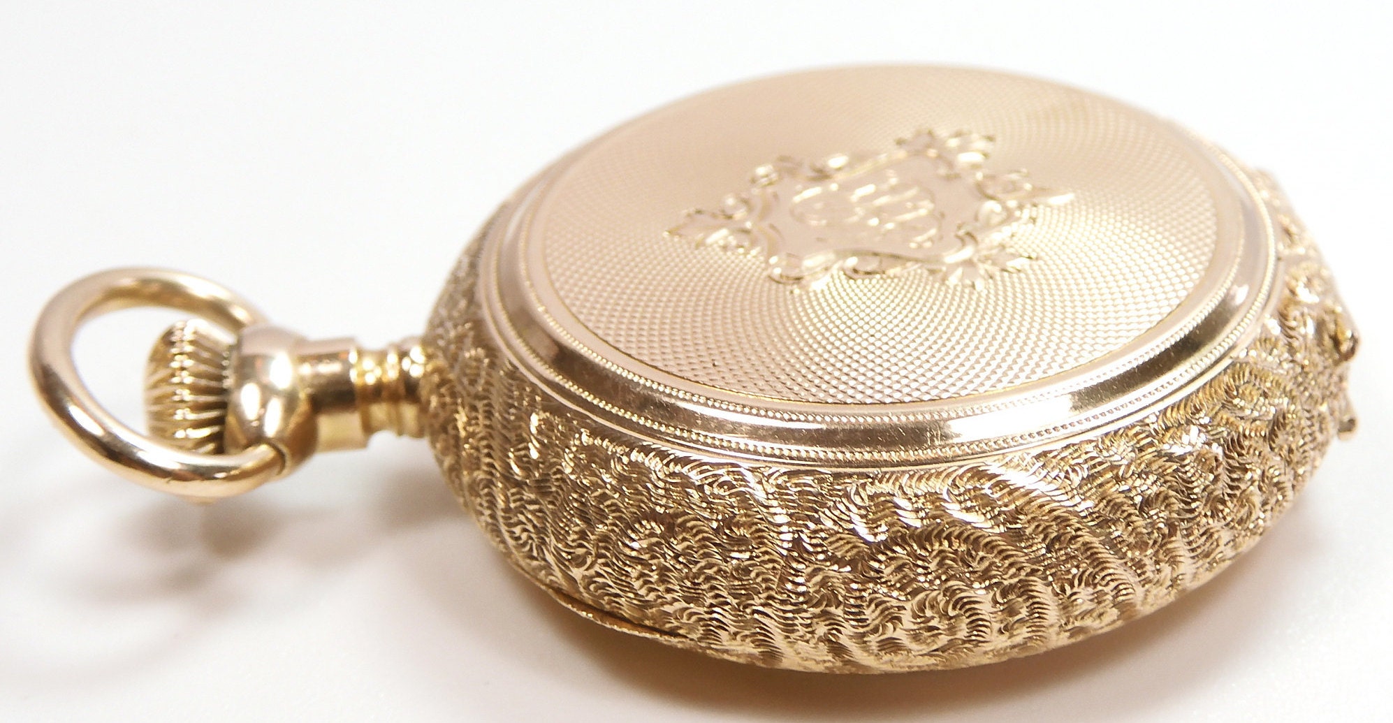 Antique Art Deco Vintage Waltham 14K Yellow Gold Hunting Case - Etsy UK