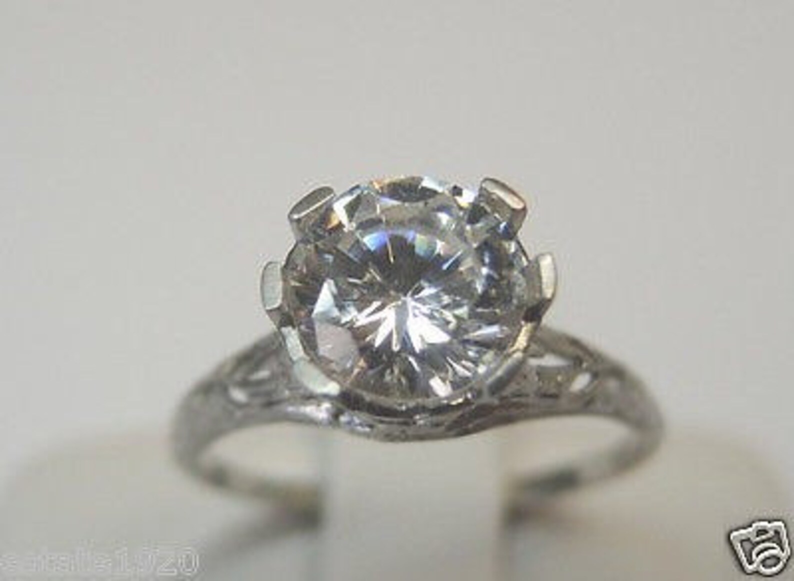 Antique Vintage Engagement Ring Setting Mounting Mount | Etsy