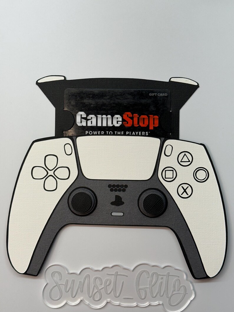 Gaming Controller Gift Card Holder SVG, Money Holder SVG, Digital File ...