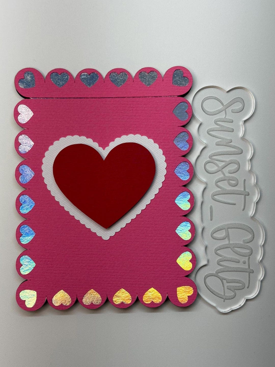 Heart Gift Card/money Holder SVG (digital File) - Etsy Australia
