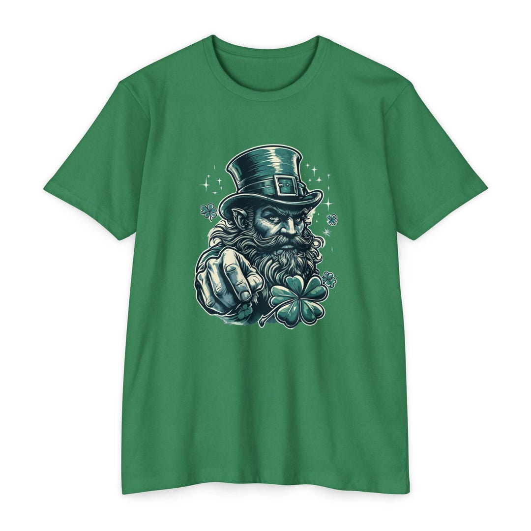 St. Patricks Day Leprechaun T-shirt, Fun Irish Tee for Celebrations ...