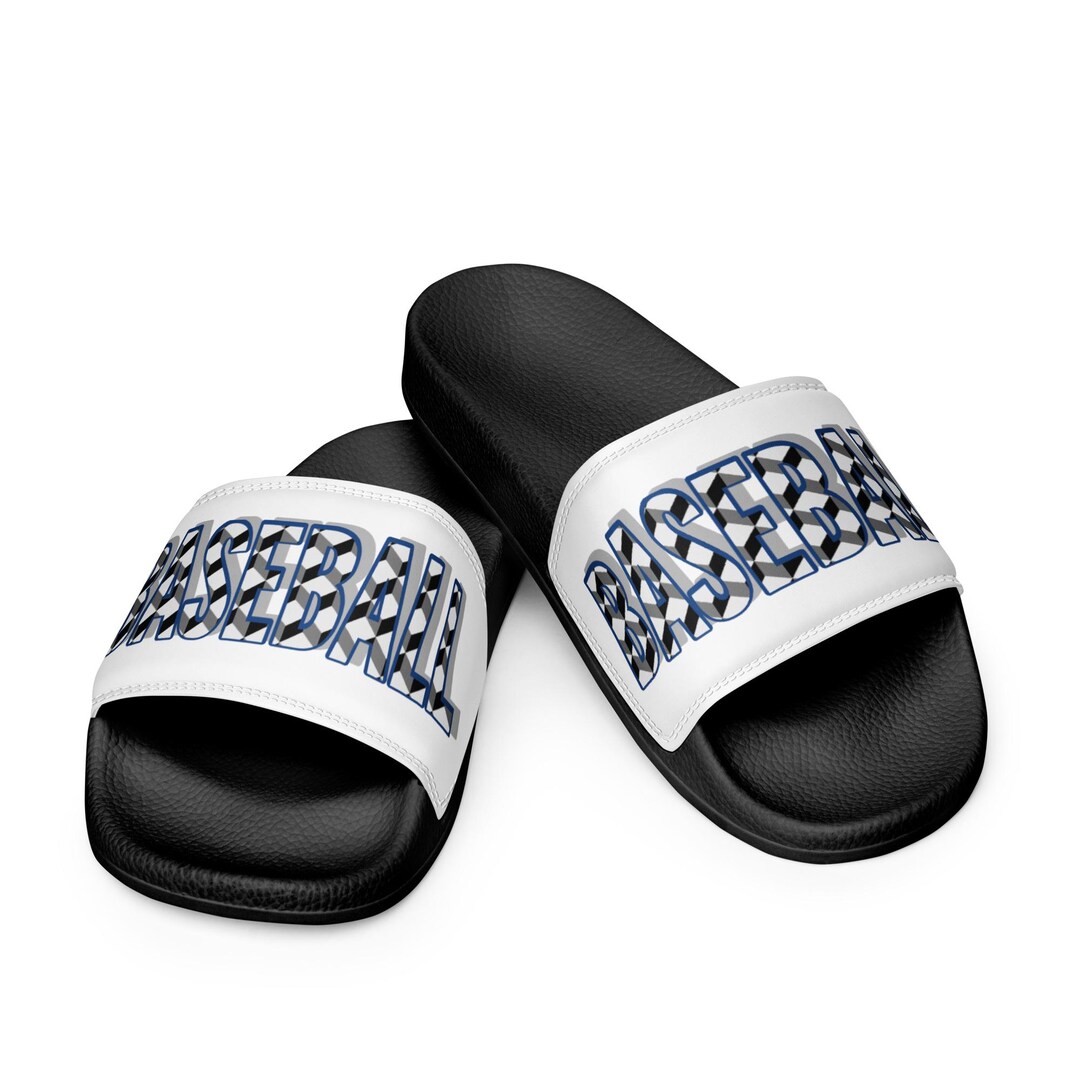 Baseball Men’s Slides - Etsy