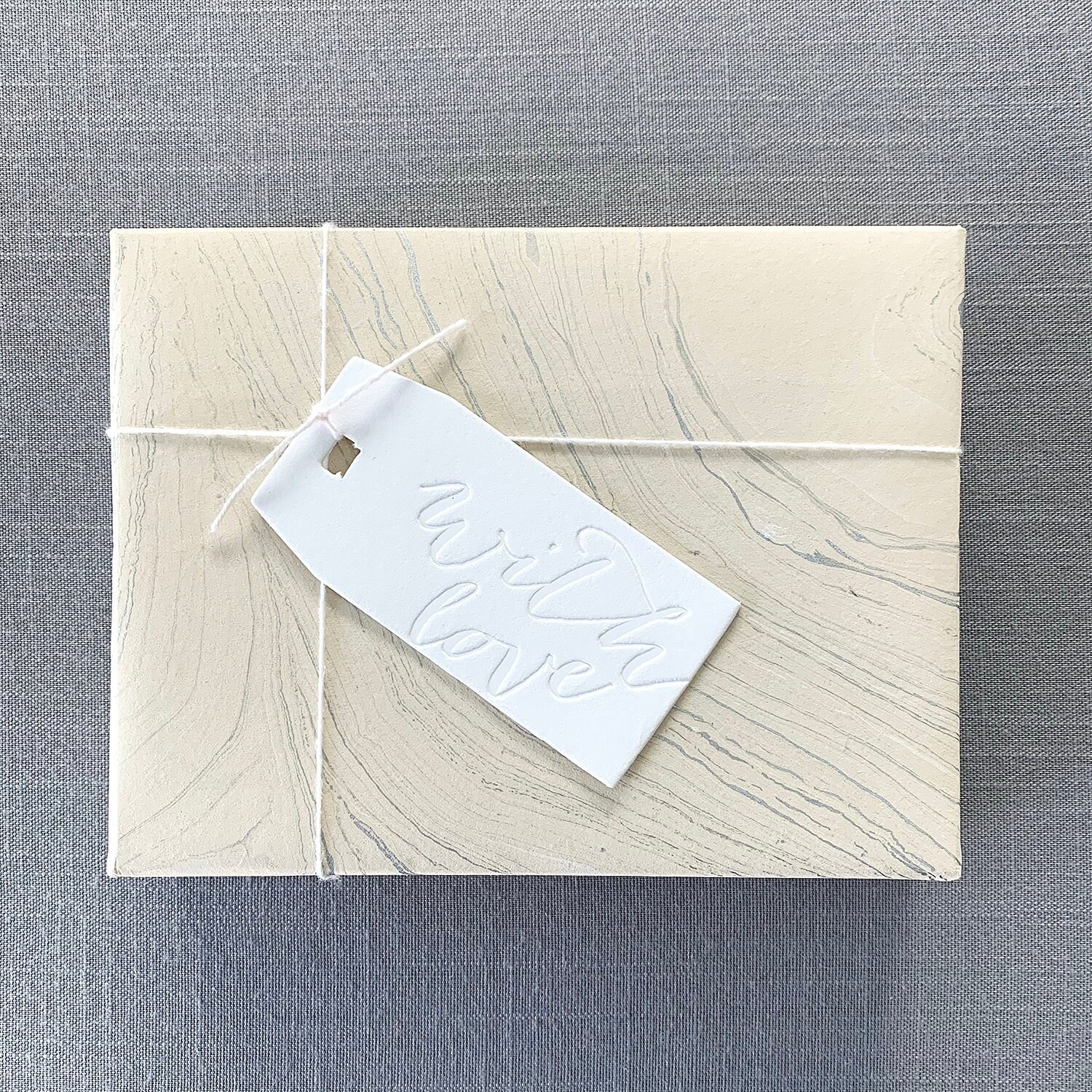 Letterpress Gift Tags Calligraphy Christmas Gift Tags With - Etsy