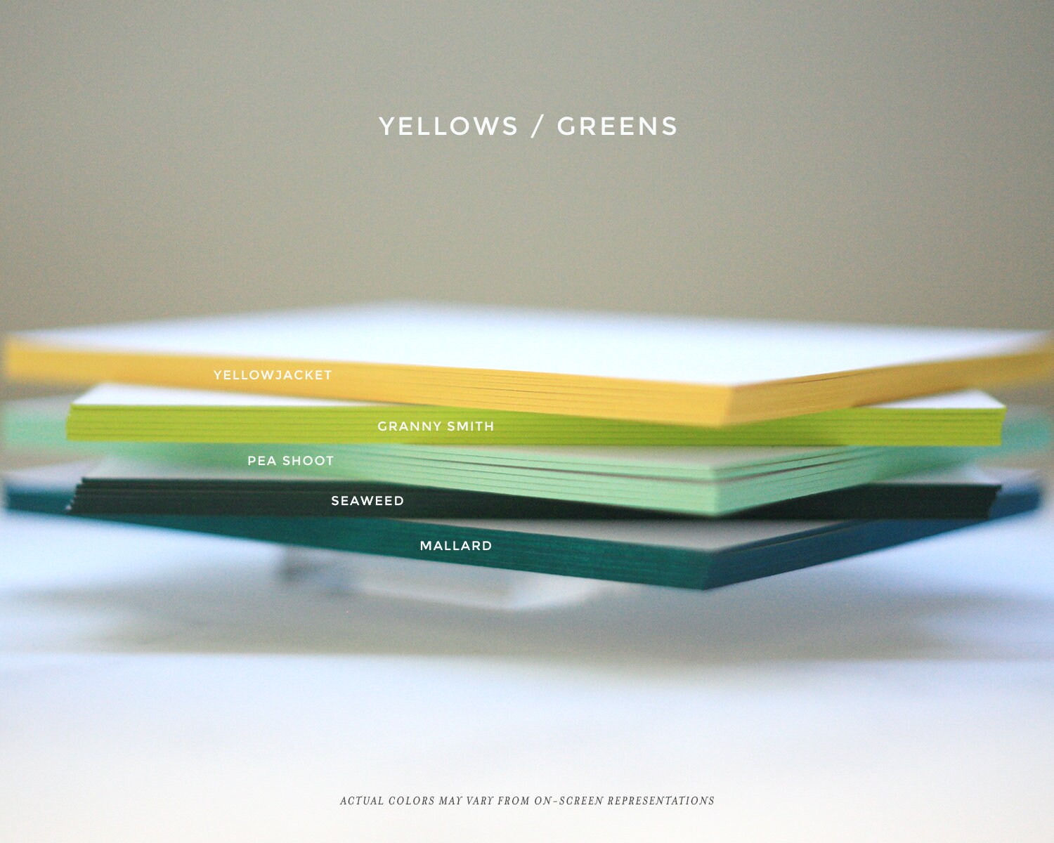 Letterpress Edge Painted Notecards Grazie Italian Notes | Etsy