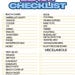 Printable Beach Checklist - Etsy