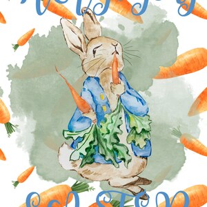 10 Peter Rabbit Easter Decor Printables - Etsy