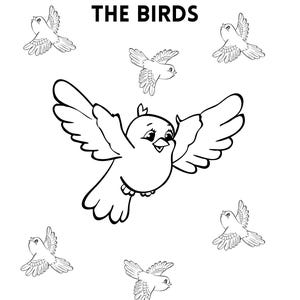 10 Printable Spring Coloring and Counting Activity Pages for Kids. - Etsy