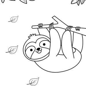 15 Printable Kids Zoo Coloring Pages - Etsy