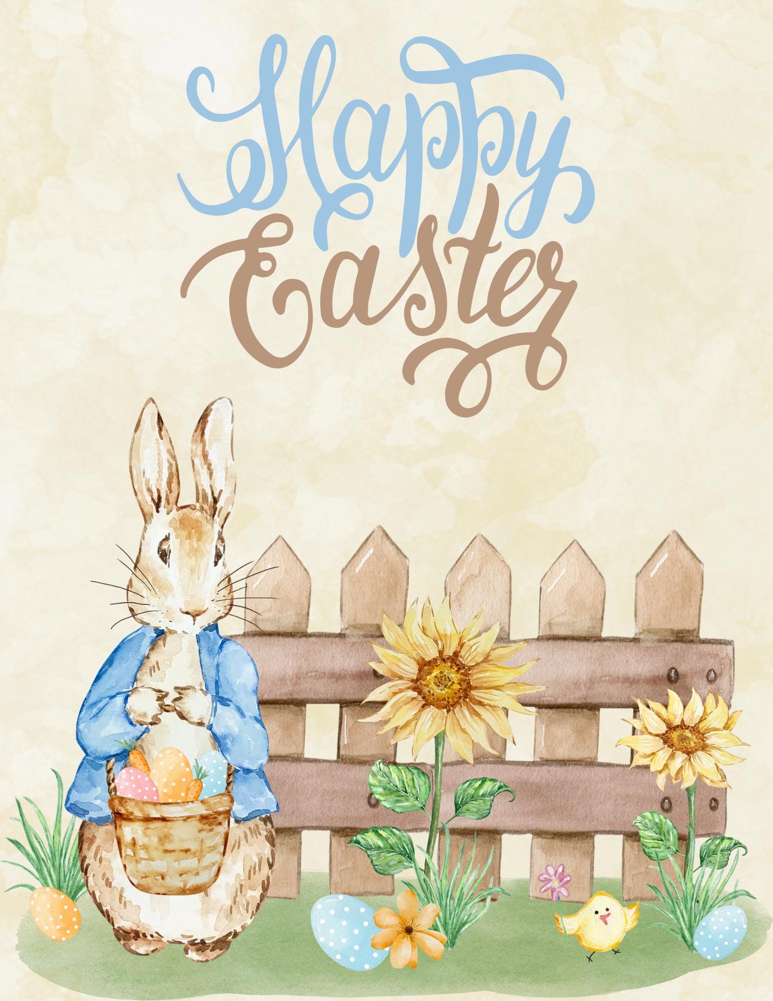Peter Rabbit Easter Decor 10 Printables - Etsy