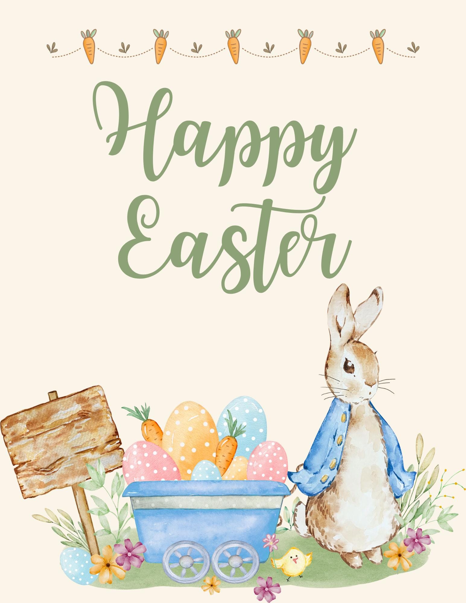 Peter Rabbit Easter Decor 10 Printables - Etsy