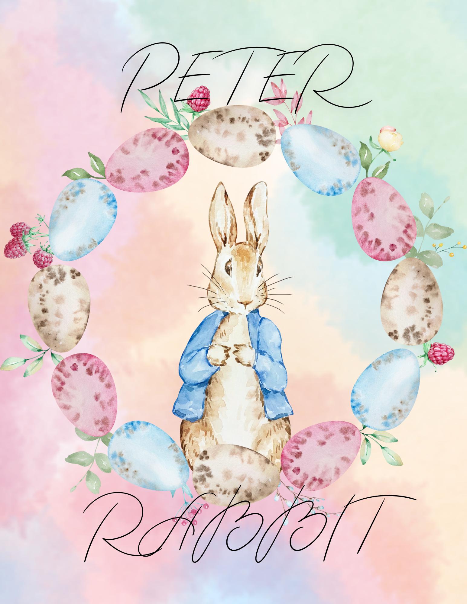 Peter Rabbit Easter Decor 10 Printables - Etsy