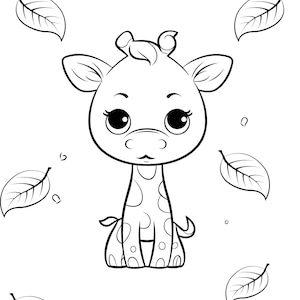 15 Printable Kids Zoo Coloring Pages - Etsy