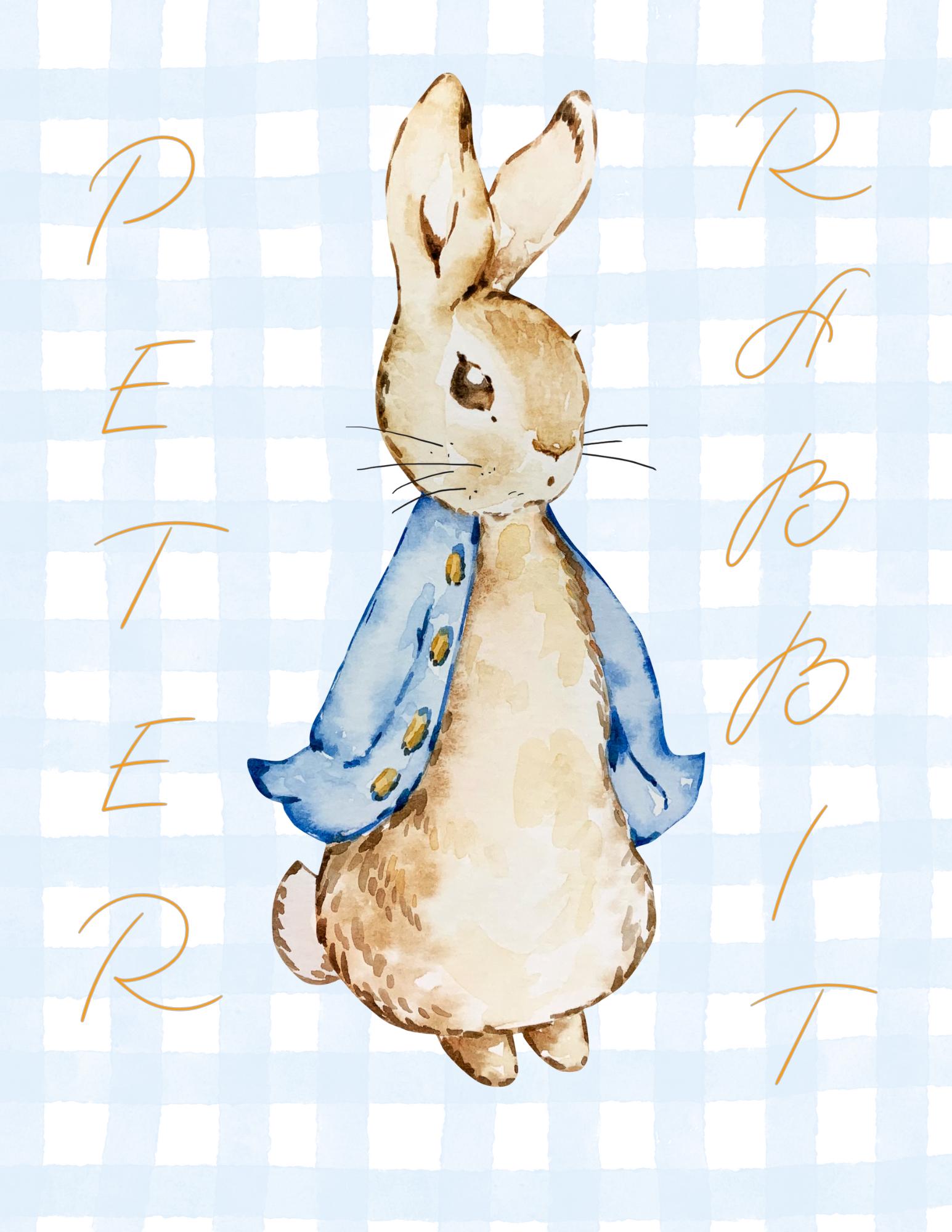 10 Peter Rabbit Easter Decor Printables - Etsy