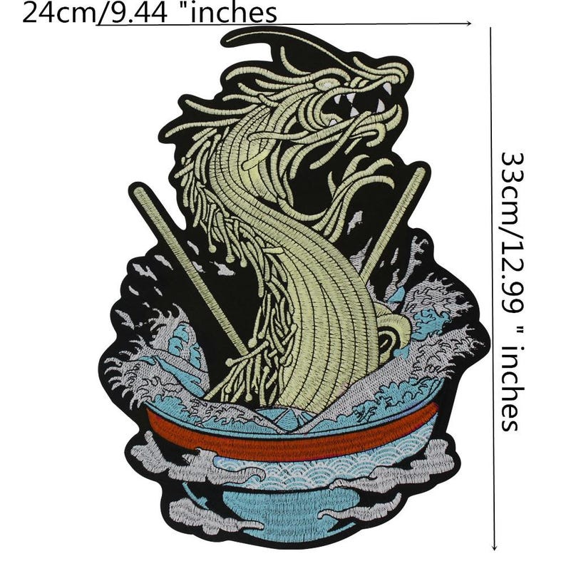 Large Chinese Dragon Patches Mythical Creatures, Back Patch Dragon Iron ...