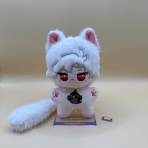 Sylus Angry Face Plush – With Pin-on Tail (10cm)｜ Love and Deepspace - Etsy