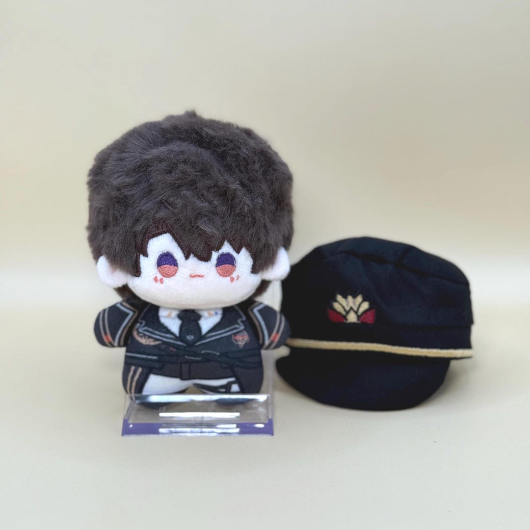 Caleb Pilot Outfit Plush – Removable Hat Edition | Love and Deepspace ...