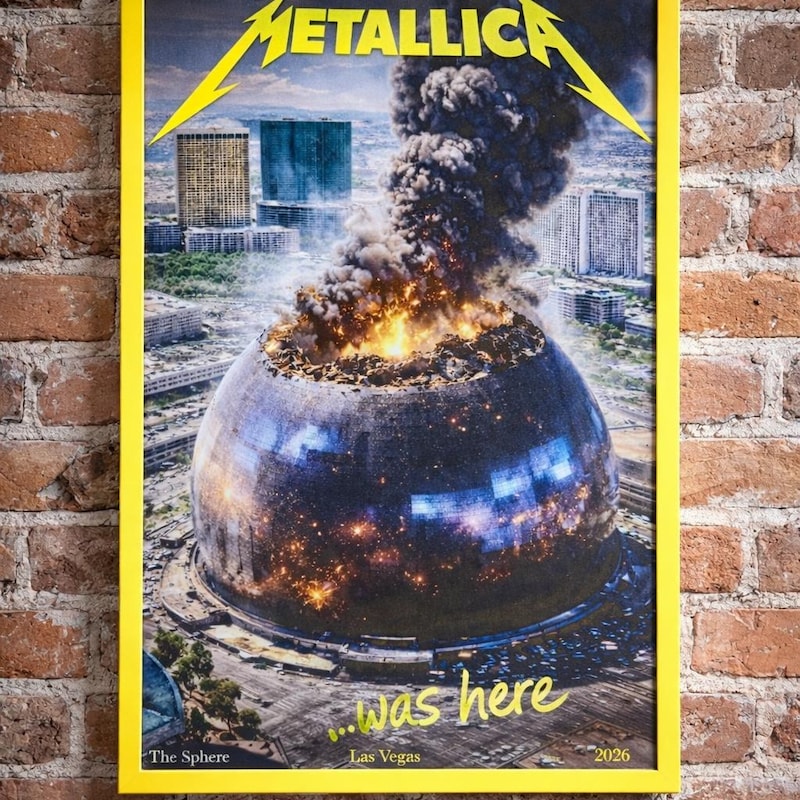Metallica Poster - Etsy UK