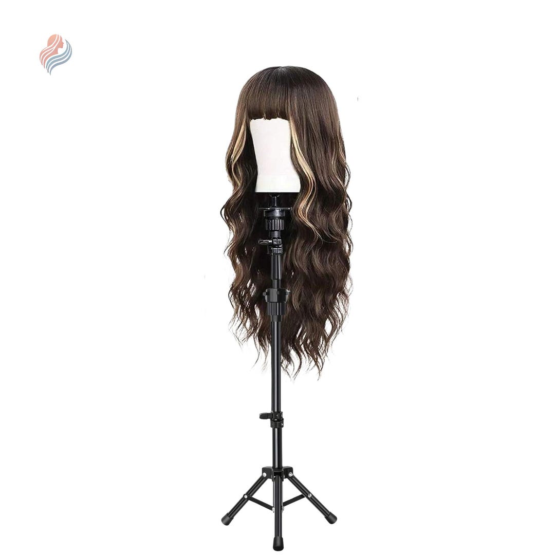 Adjustable Wig Stand Tripod: 360 Rotating Mannequin Head Holder - Etsy