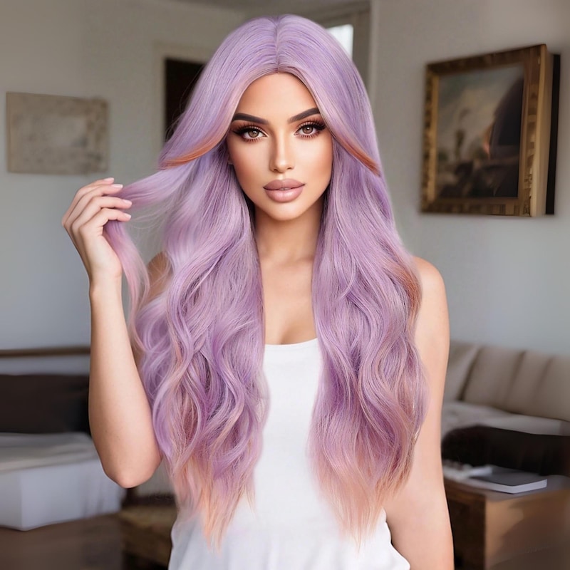 Lilac Wig - Etsy